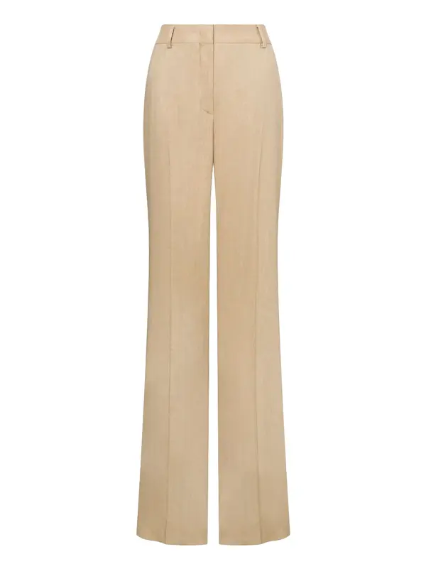 Alberta Ferretti Tailored Trousers - Neutrals