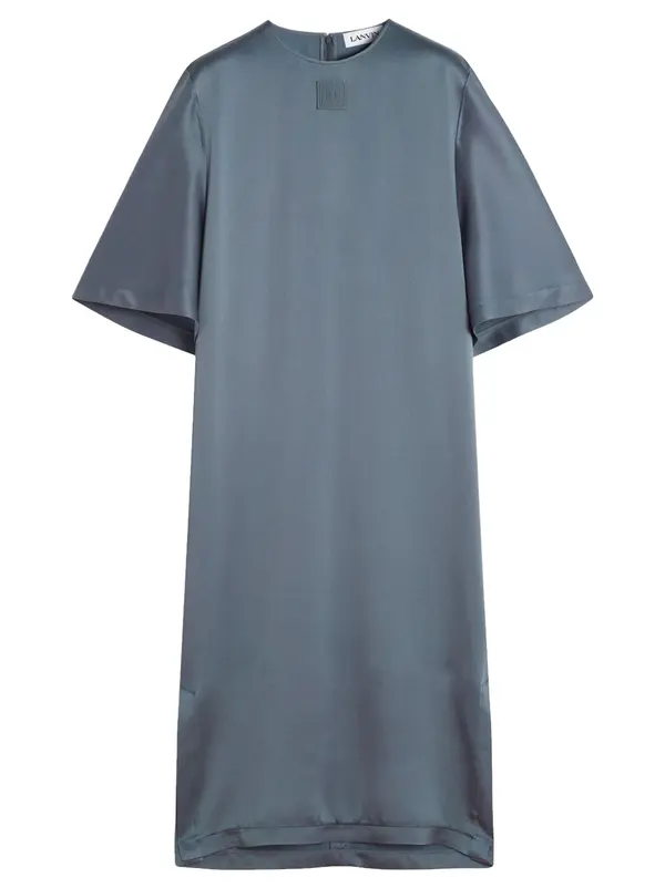 LANVIN Satin Dress - Grey