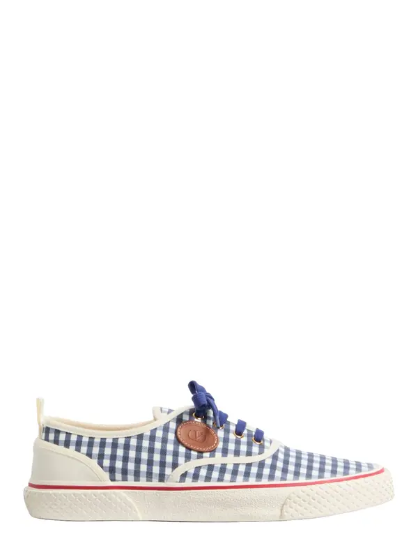 Valentino Garavani Checked Sneakers - Blue