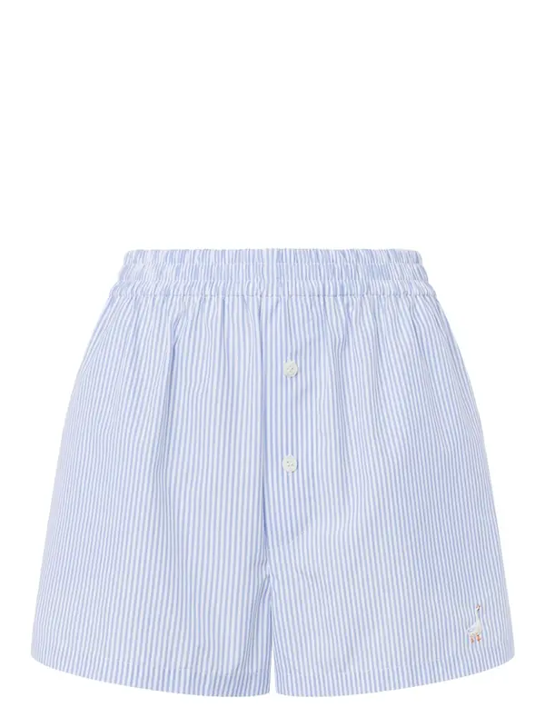 Moschino Striped Shorts - Blue