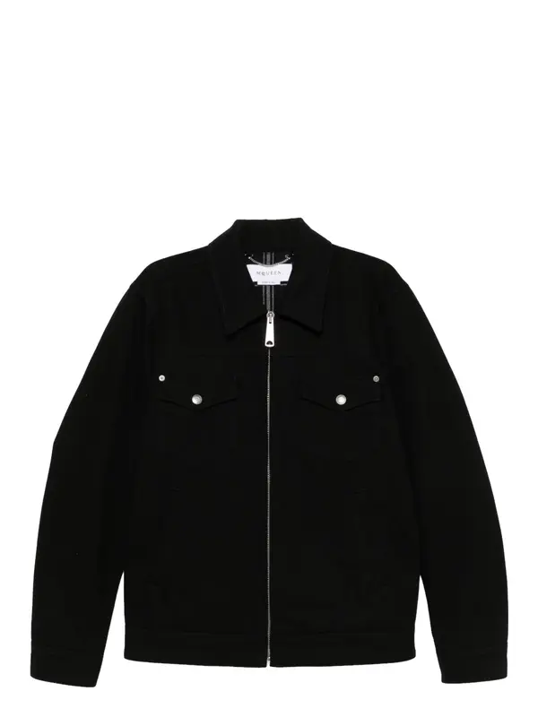 Alexander McQueen Denim Jacket - Black