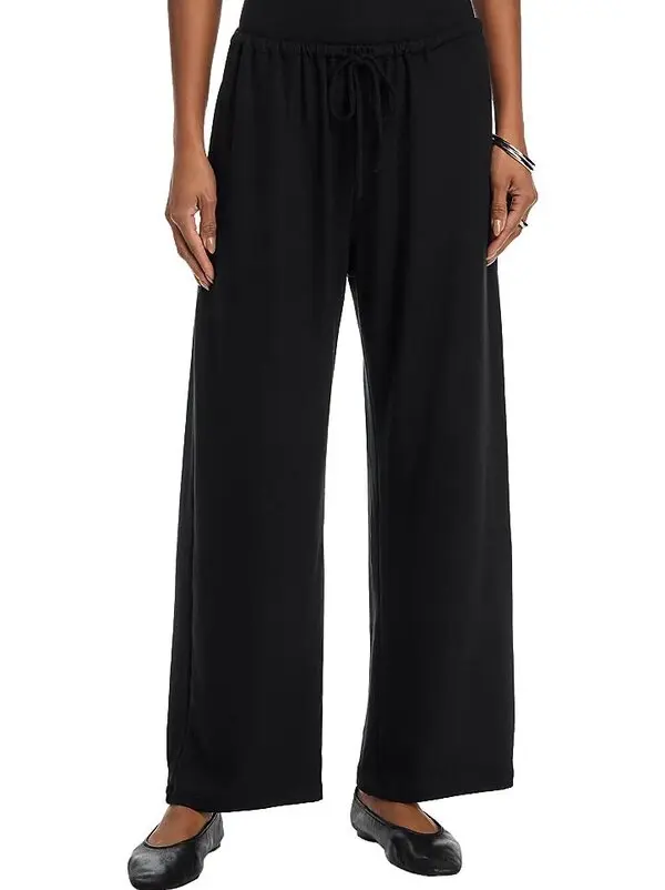 LESET Lauren Drawstring Pants - Black