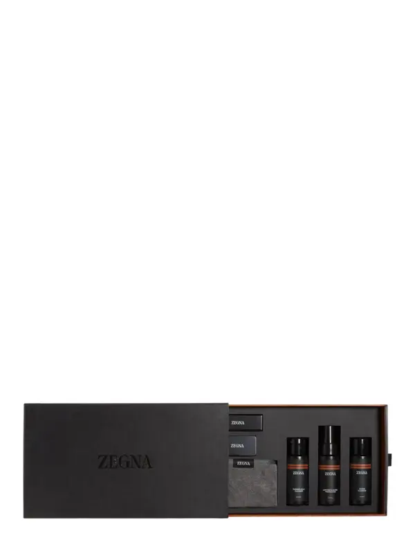 Zegna Triple Stitch Care Kit - Black