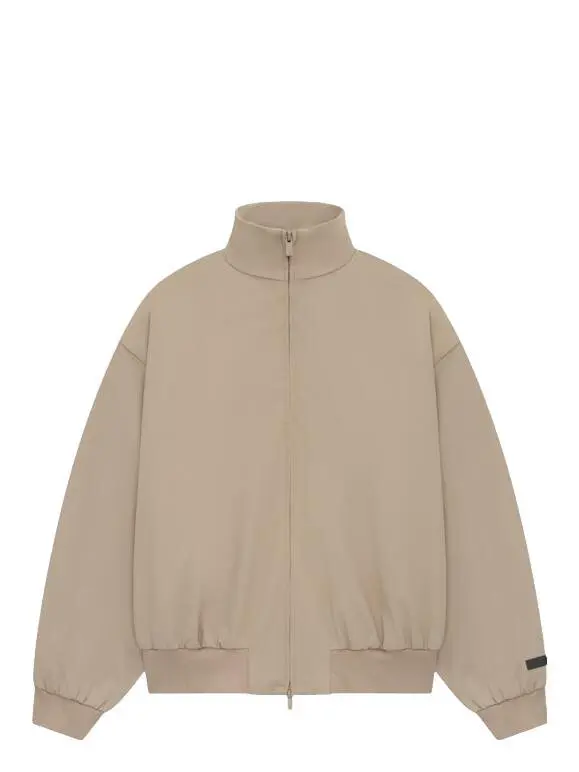 Fear Of God Essentials Bonded Nylon Bomber Jacket - Desert Sand