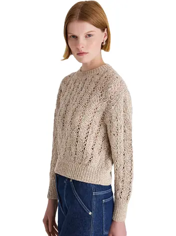 Merlette Maures Sweater - Cinder Ivory