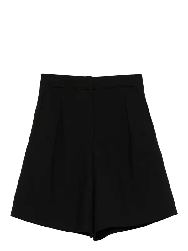 Shiatzy Chen Wool Shorts - Black