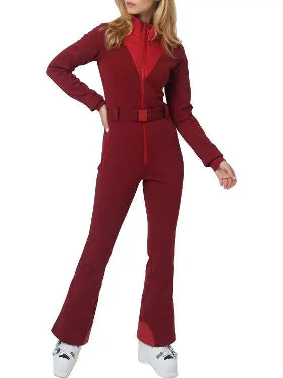 JORDE Lottie Ski Suit - Ruby
