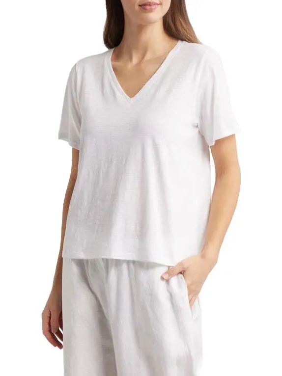 Eileen Fisher Easy Organic Cotton T-shirt - White