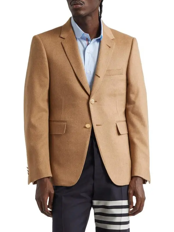 Thom Browne Fit 1 Classic Sport Coat - Camel