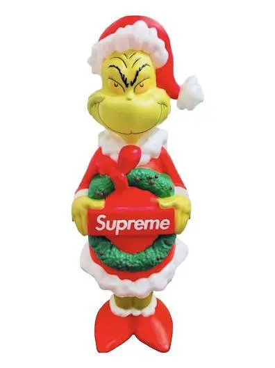 Supreme 3-foot Grinch Figurine - Multicolor