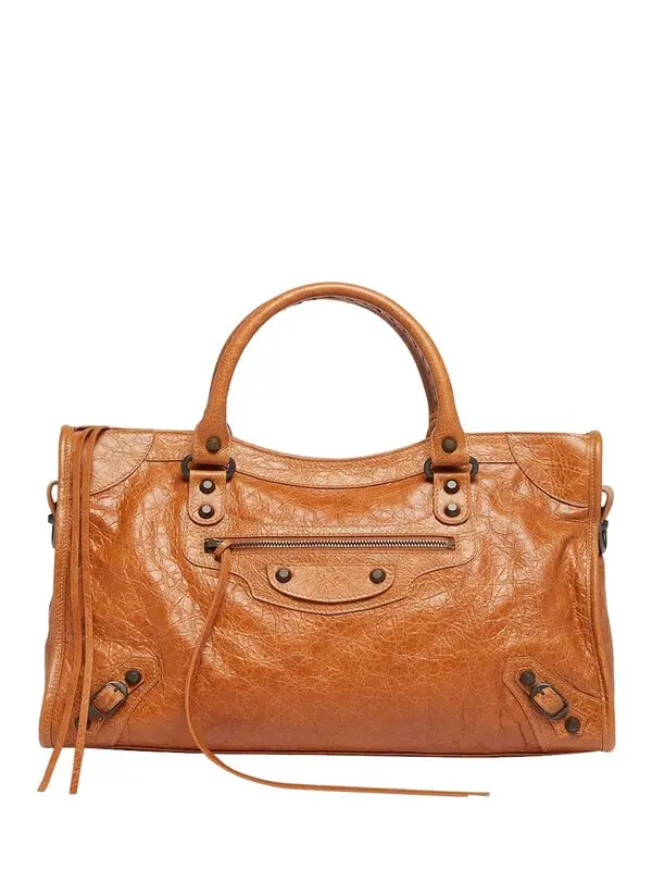 Balenciaga Le City Medium Top-handle Bag - Camel