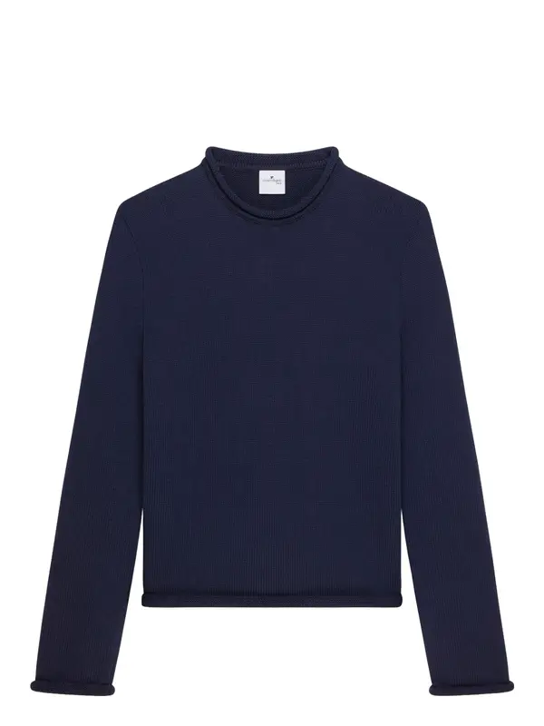COURREGES Fine-knit Sweater - Blue