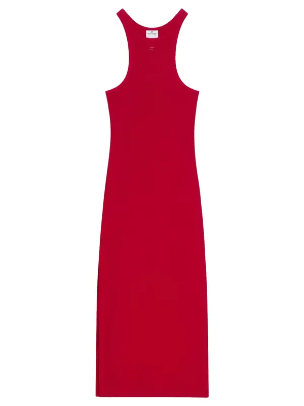 COURREGES Scuba 90s Dress - Red
