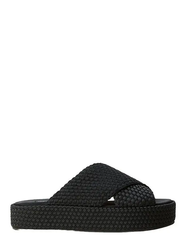NAGHEDI Laguna Platform Sandals - Black
