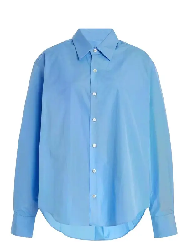 Comme Si Classica Cotton Poplin Shirt - Blue