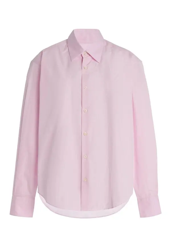 Comme Si Classica Cotton Poplin Shirt - Light Pink