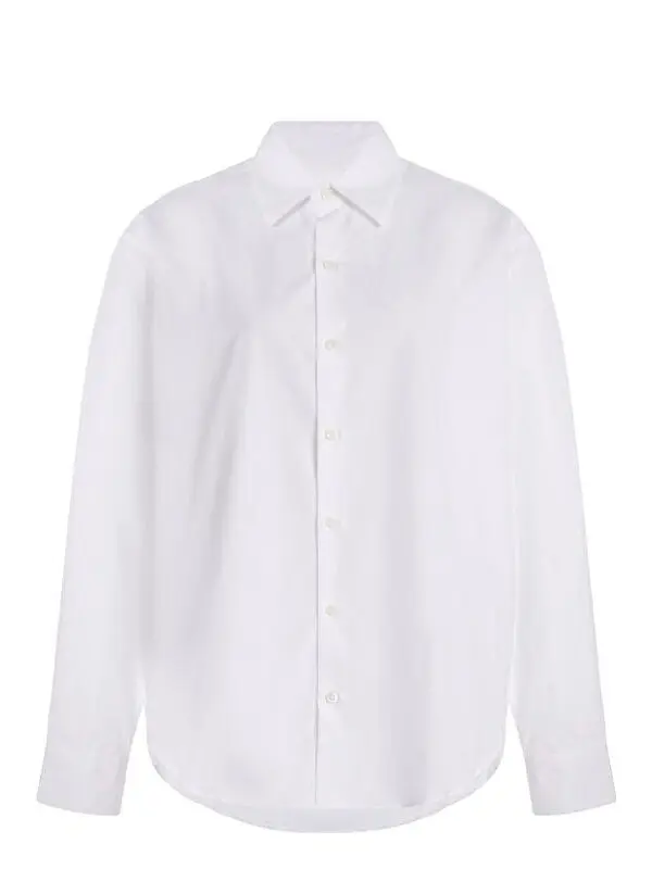 Comme Si Classica Cotton Poplin Shirt - White