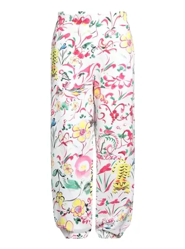 Kenzo Pants Size Cotton - White