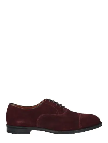 DOUCAL'S Leather Lace-up Shoes - Red