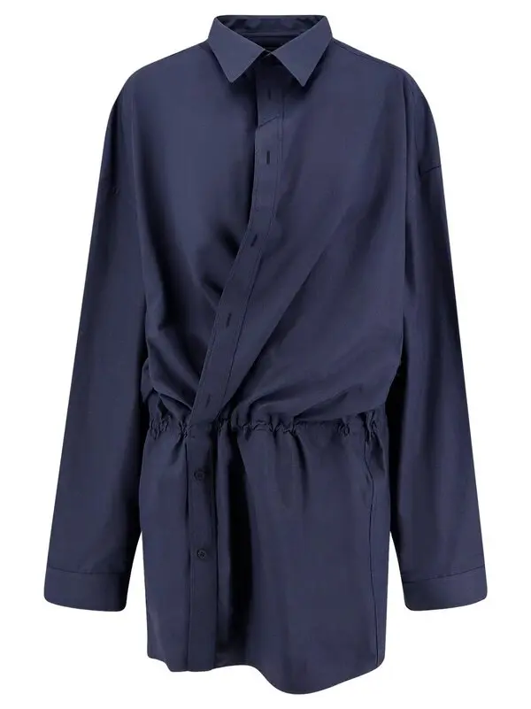 Balenciaga Garderobe Shirt/dress - Blue