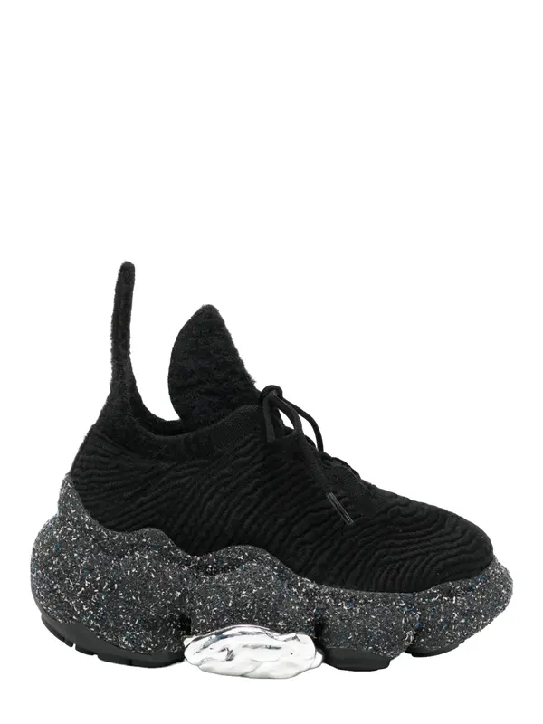 GROUNDS Moopie Breed Sprinkle Sneakers - Black