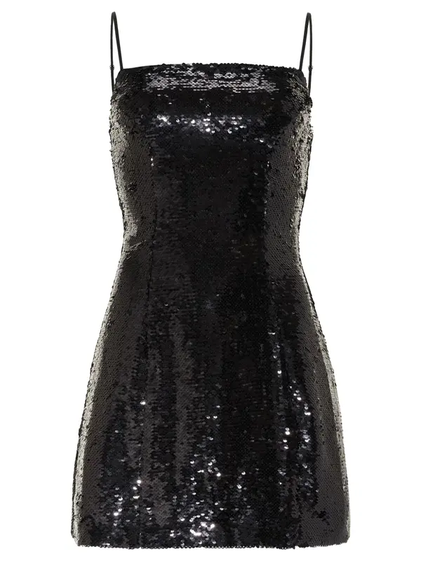 AZLEE Kiara Mini Dress - Black