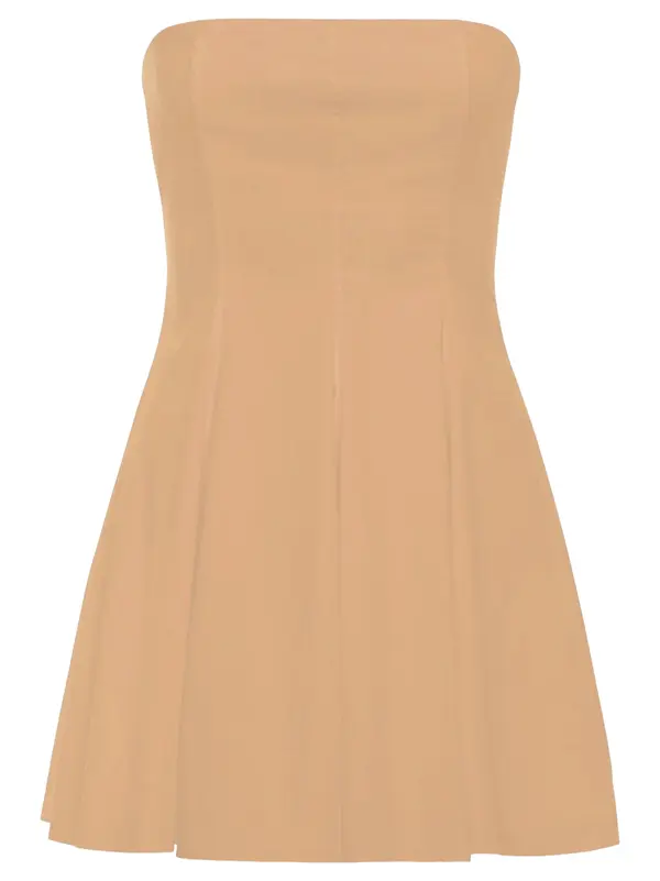 AZLEE Sable Mini Dress - Neutrals