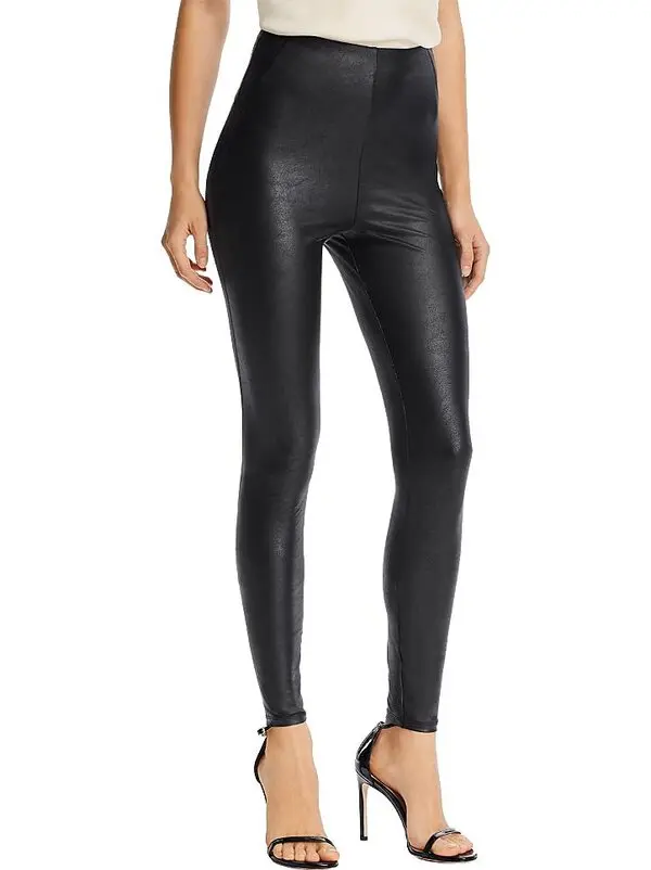 Lyssé Matilda Faux-leather Leggings - Black