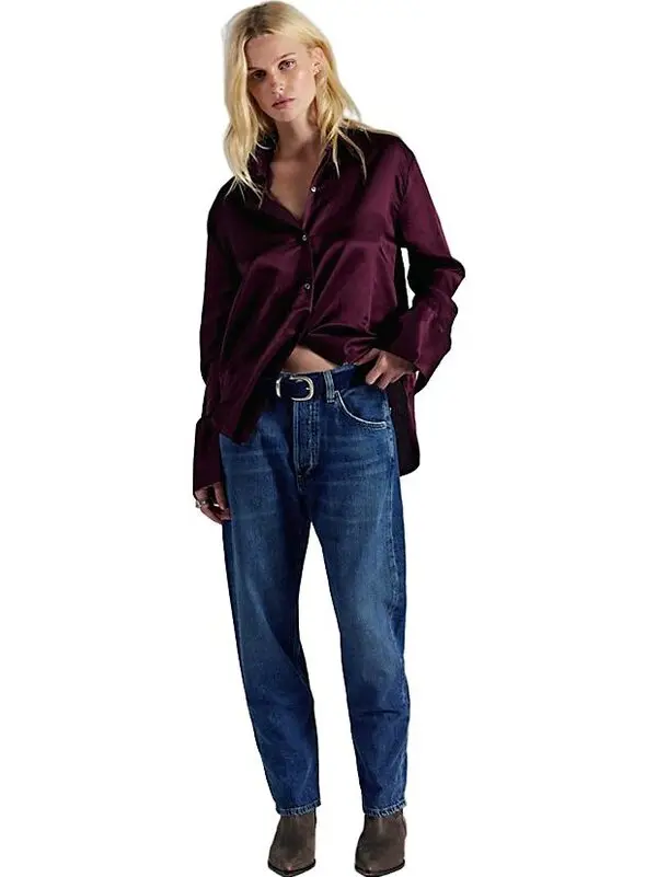 Citizens Of Humanity Winslow Cropped Boyfriend Jeans - Tinsley