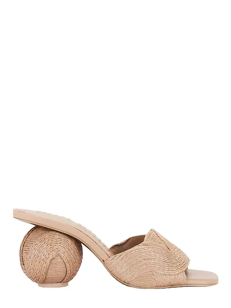 Cult Gaia Noor Sandal - Natural