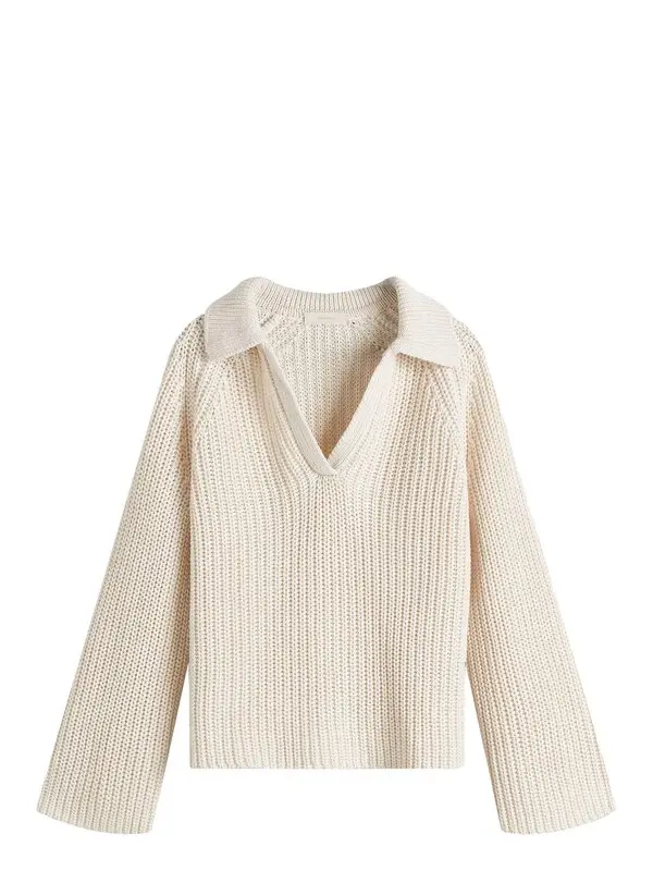 Faithfull The Brand Colmier Knit Jumper - Beige