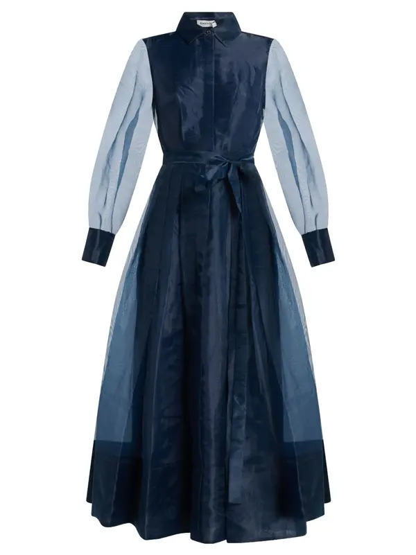 Simkhai Montgomery Midi Dress - Blue