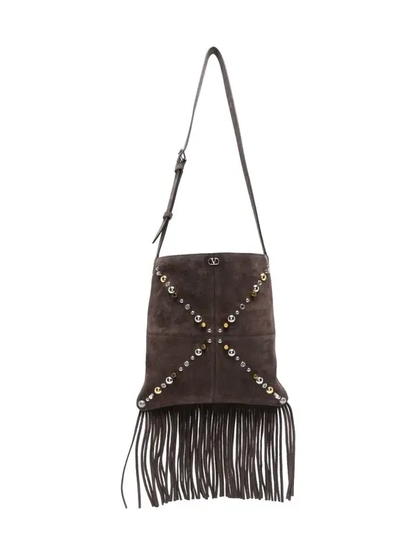 Valentino Garavani Nellcôte Crossbody Bag - Brown