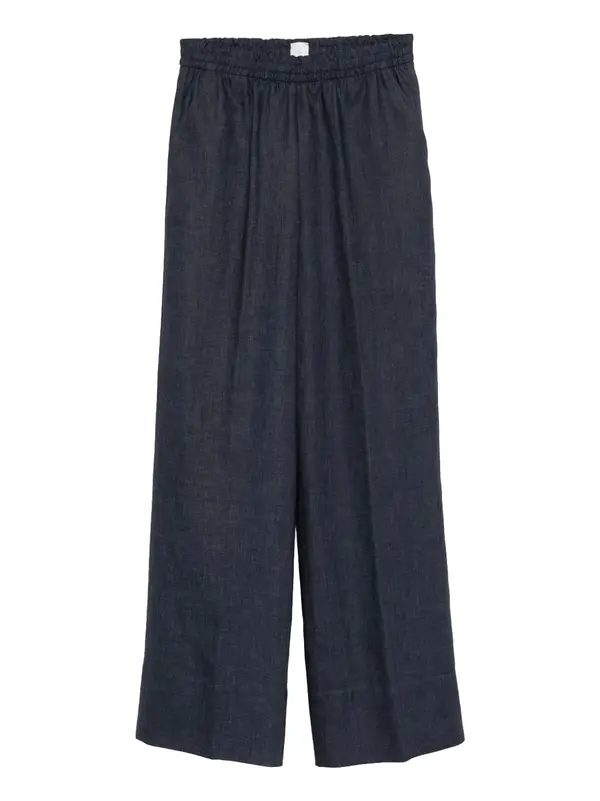 Eleventy Linen Trousers - Blue