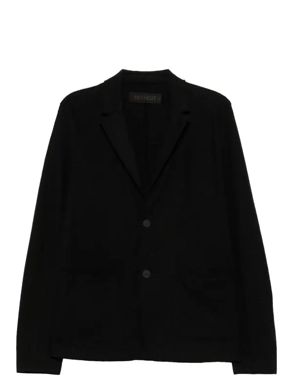 Transit Single-breasted Blazers - Black