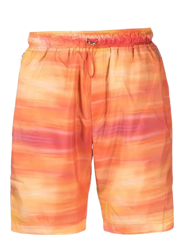 Ahluwalia Tie-dye Shorts - Orange