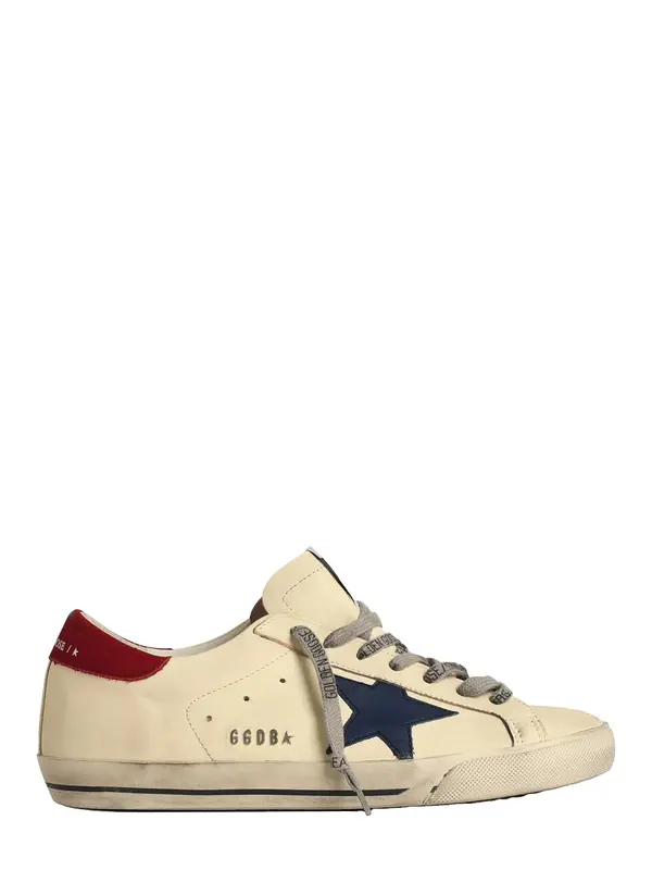 Golden Goose Leather Sneakers - White