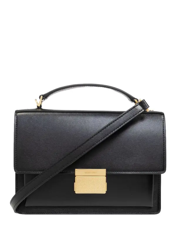 GOLDEN GOOSE Venezia Leather Handbag - Black