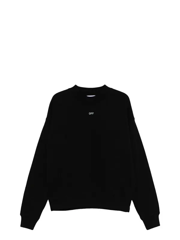 Off-White Vibe Arrow Skate Crewneck Sweatshirt - Black/aq