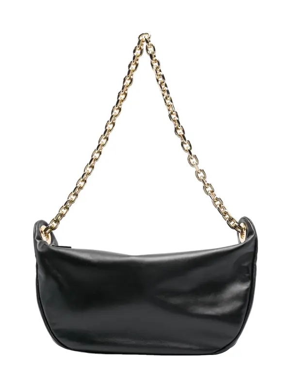Fabiana Filippi Eyelet-detail Mini Leather Tote - Black