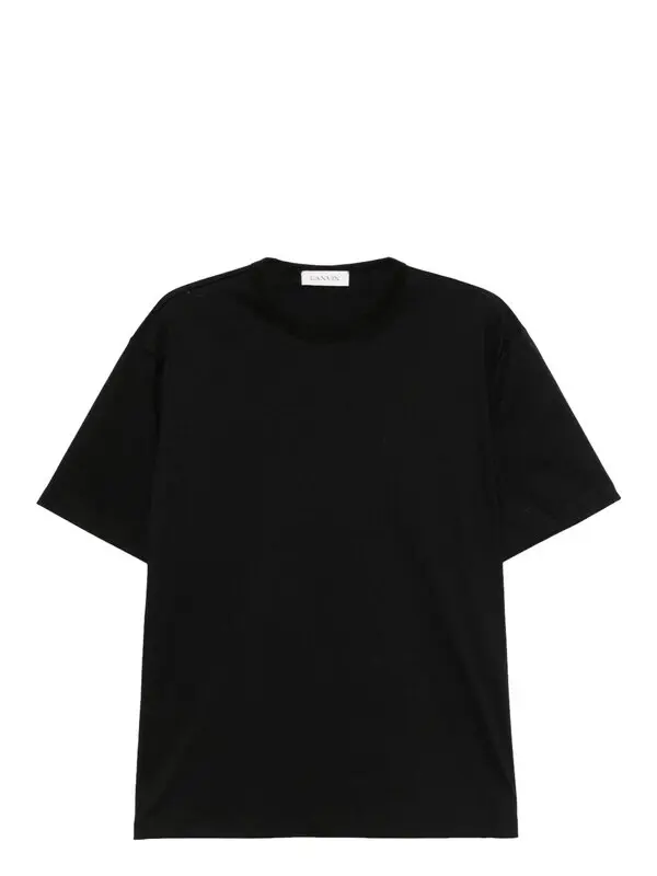 LANVIN Essential T-shirt - Black