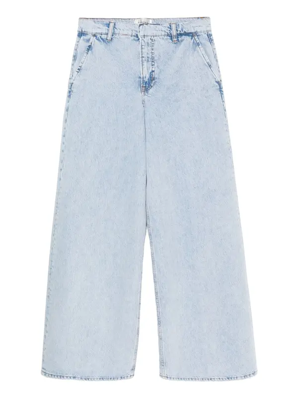 FRAME Wide-leg Jeans - Blue