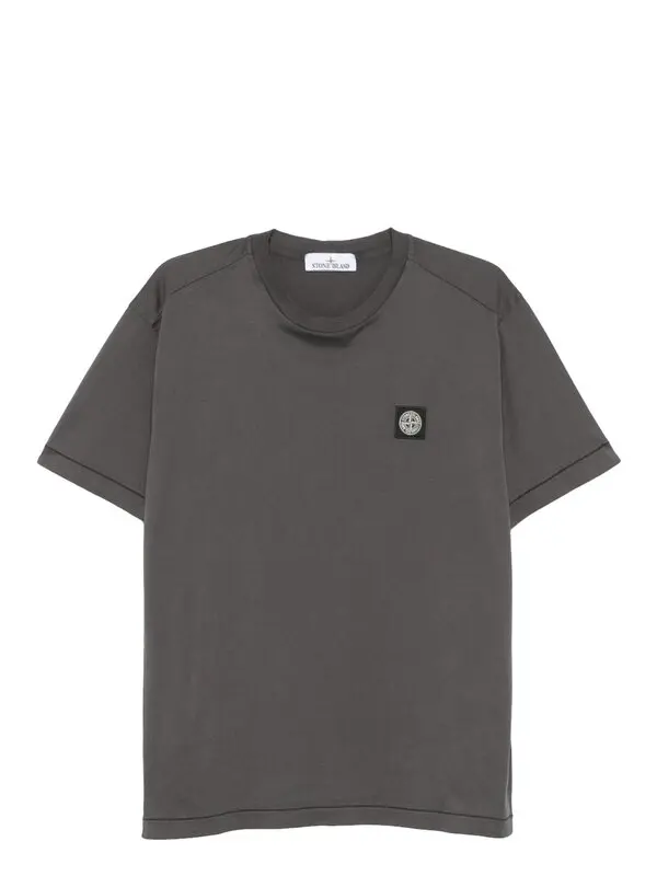 Stone Island Compass-patch T-shirt - Grey