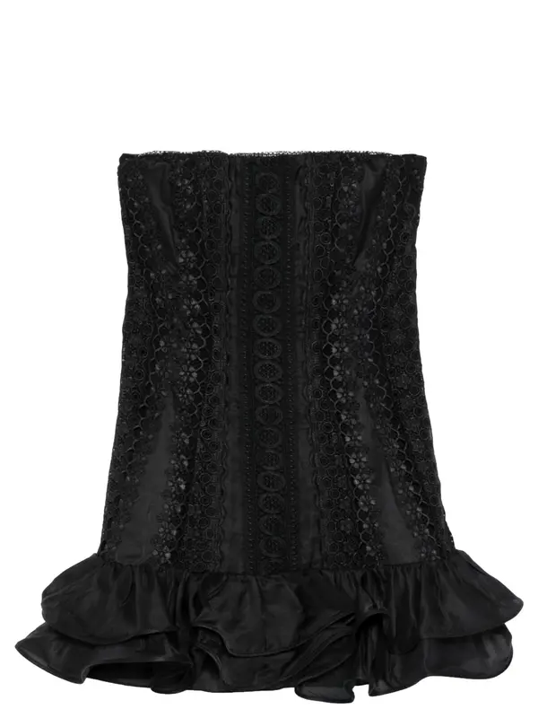 Charo Ruiz Ibiza Pralle Mini Dress - Black