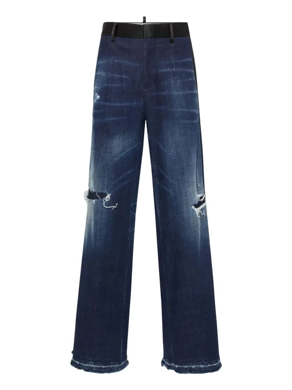 Dsquared2 Wide-leg Jeans - Blue