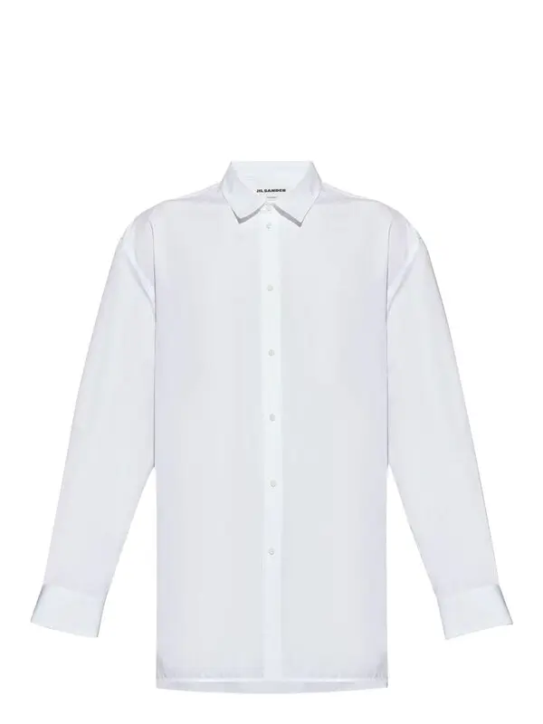 JIL SANDER Jw-initials Anchor Logo Shirt - White