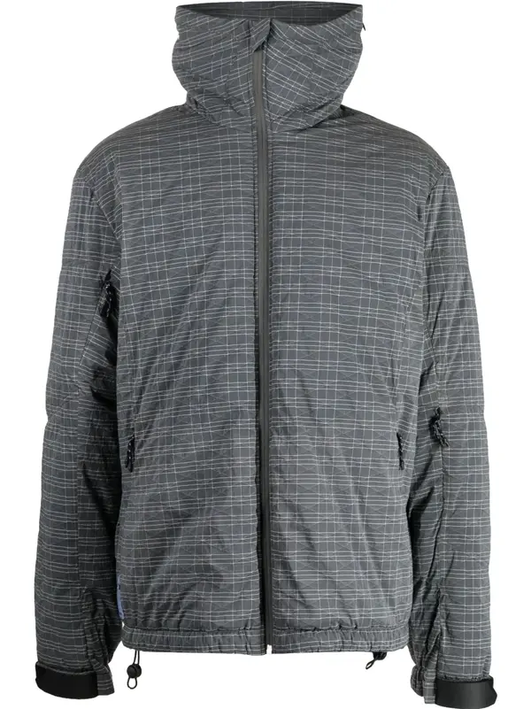 Alexander McQueen Diamond-quilted Jacket - Grey