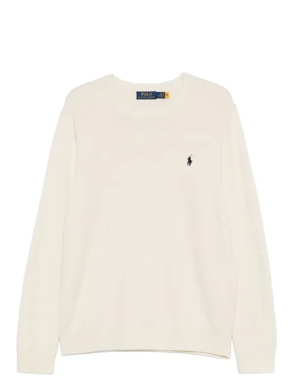 Polo Ralph Lauren Pony-embroidered Sweater - Neutrals