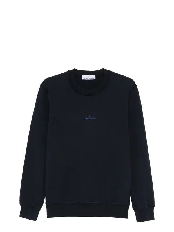 Stone Island Crew-neck Sweatshirt - Blue