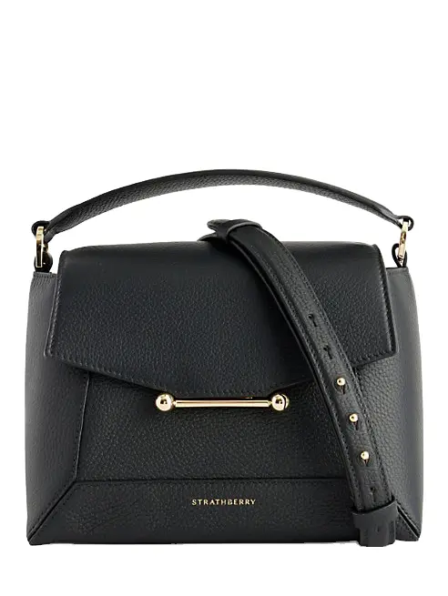 Strathberry Mosaic Top-handle Bag - Black